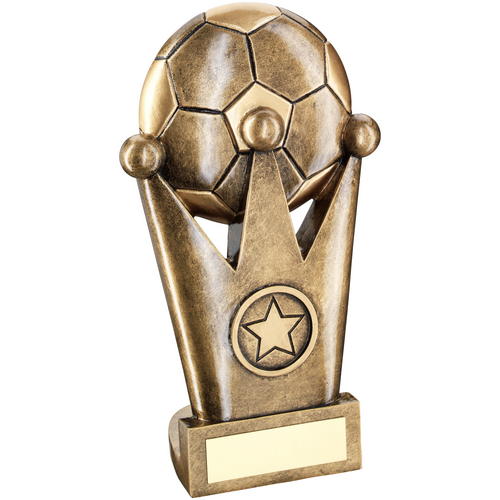 Football Crown Flatback Trophy | Prime Trophies