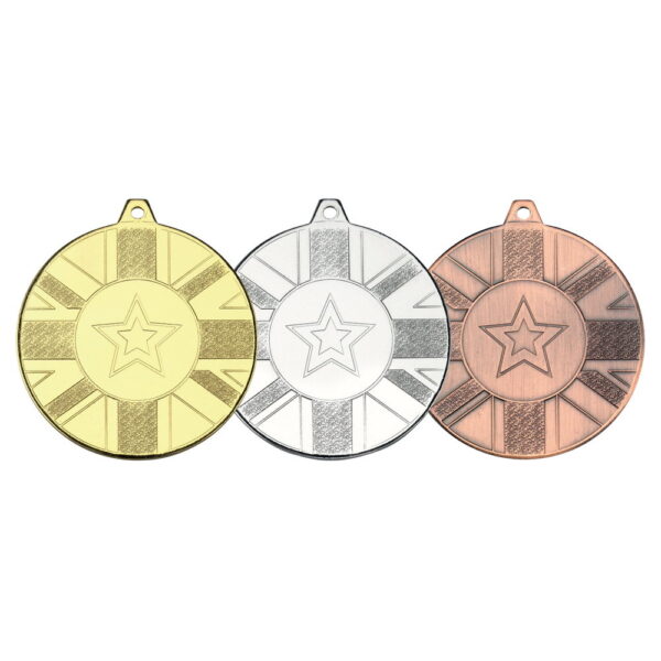 Union Flag Medal with a Changeable Centre | Prime Trophies
