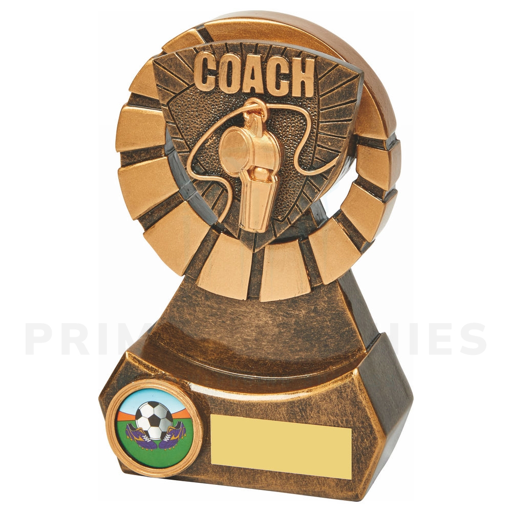 Shield Coach Football Trophy | Prime Trophies