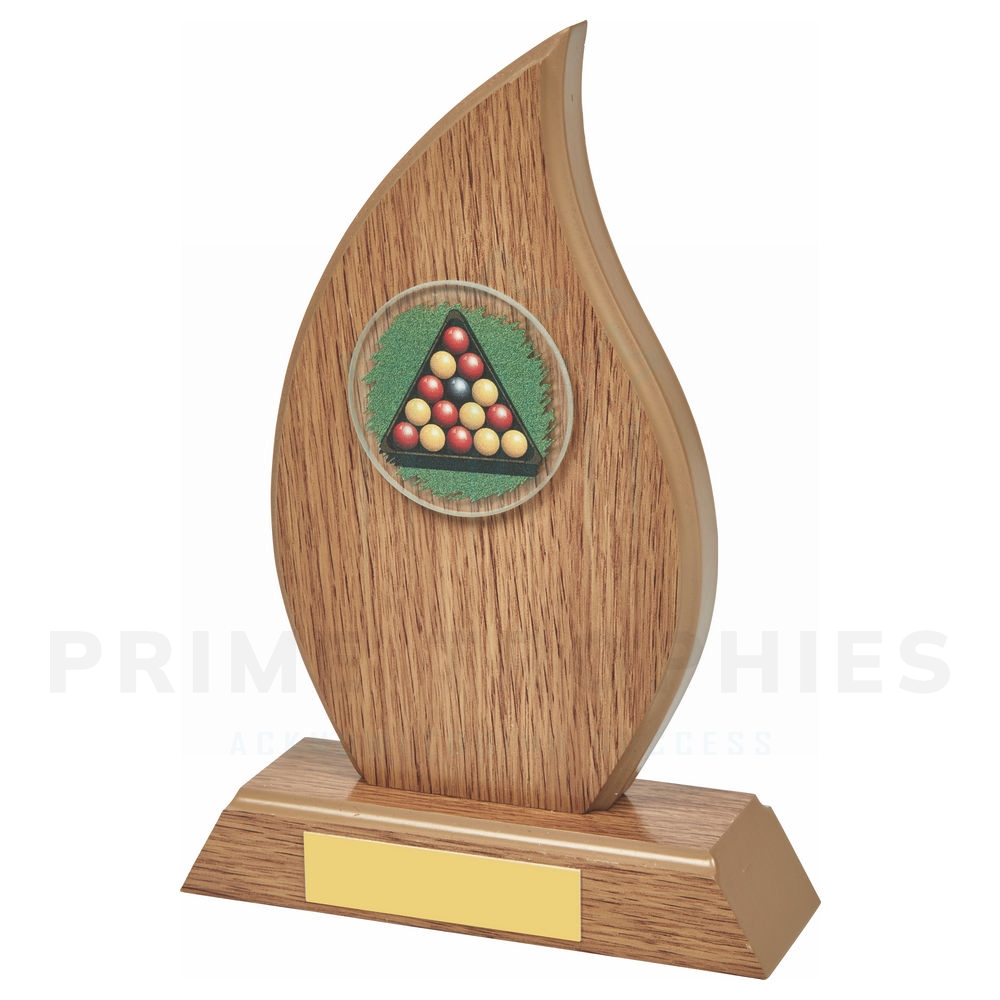 Build Your Own Wood Tear Trophy with Coloured Centre – Prime Trophies