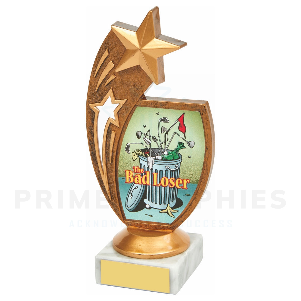 Shooting Star 'Bad Loser' Trophy | Prime Trophies