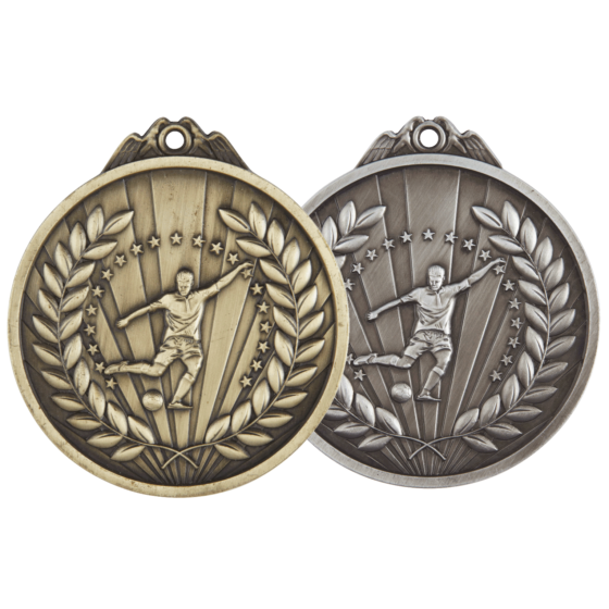 65mm Popular Football Medal | Prime Trophies