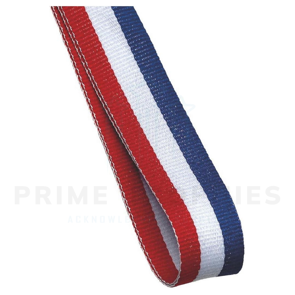 Red White Blue Medal Ribbon | Prime Trophies