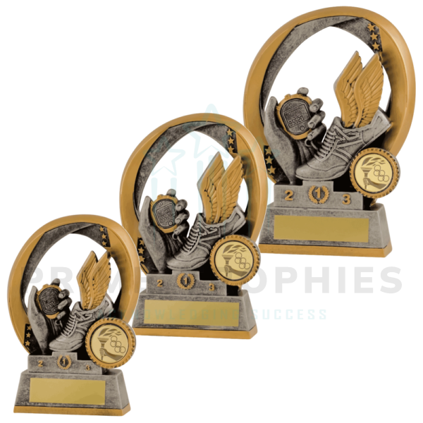 Podium & Stopwatch Athletics Trophy | Prime Trophies