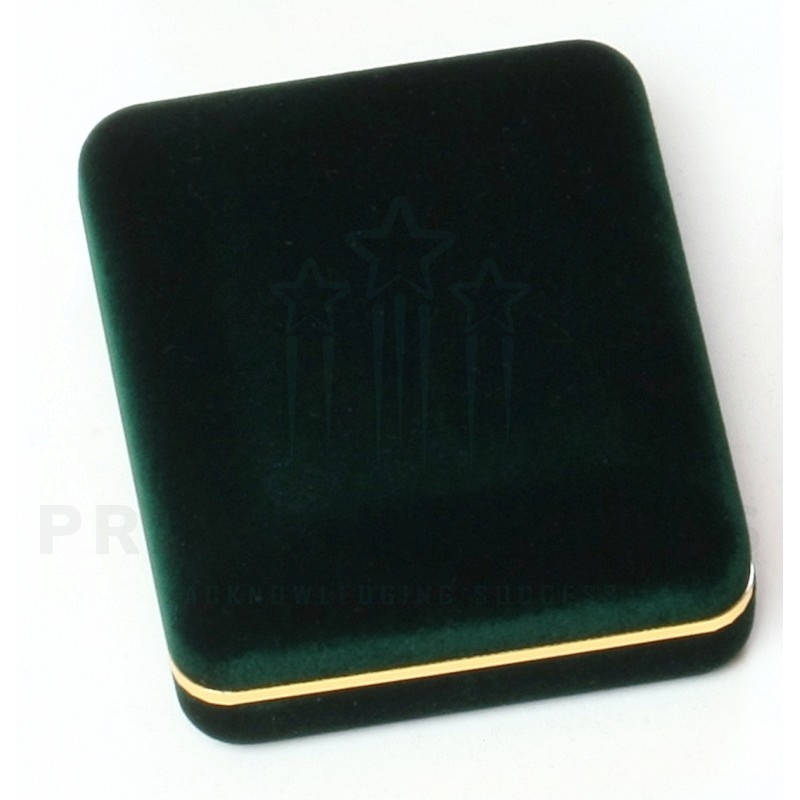 Deluxe Green 50mm Bespoke Medal Box | Prime Trophies