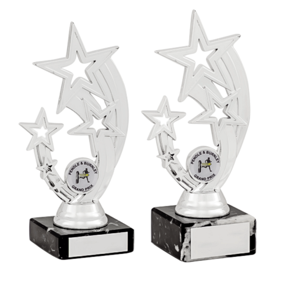 Silver Shooting Star Trophy | Prime Trophies