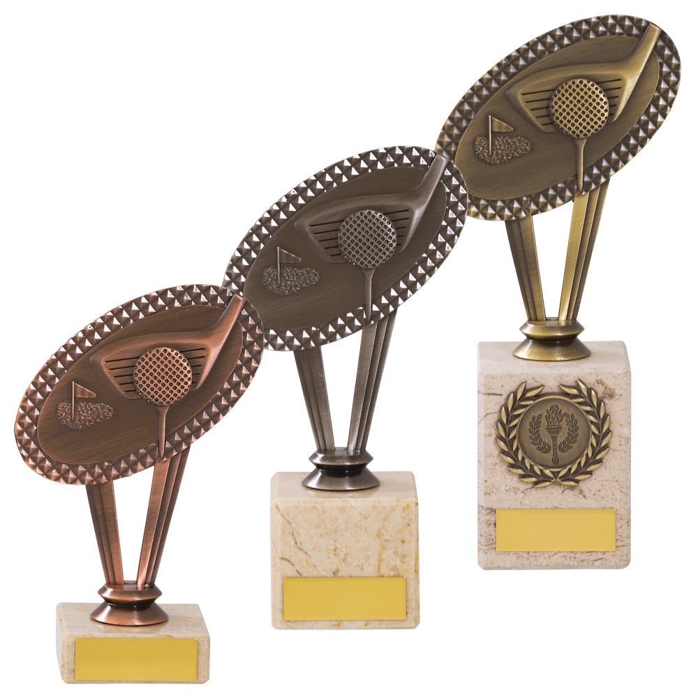 Heavy Metal Golf Trophy | Prime Trophies