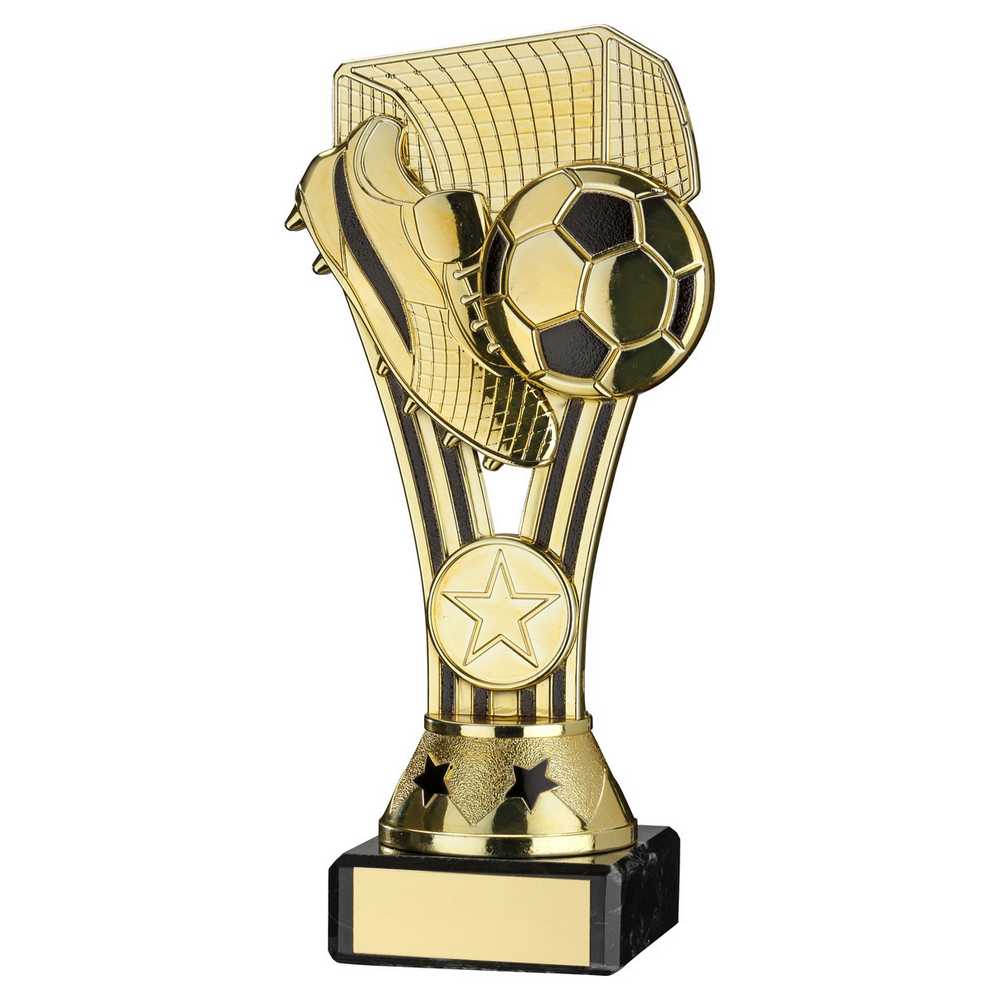 Gold Wembley Football Trophy | Prime Trophies