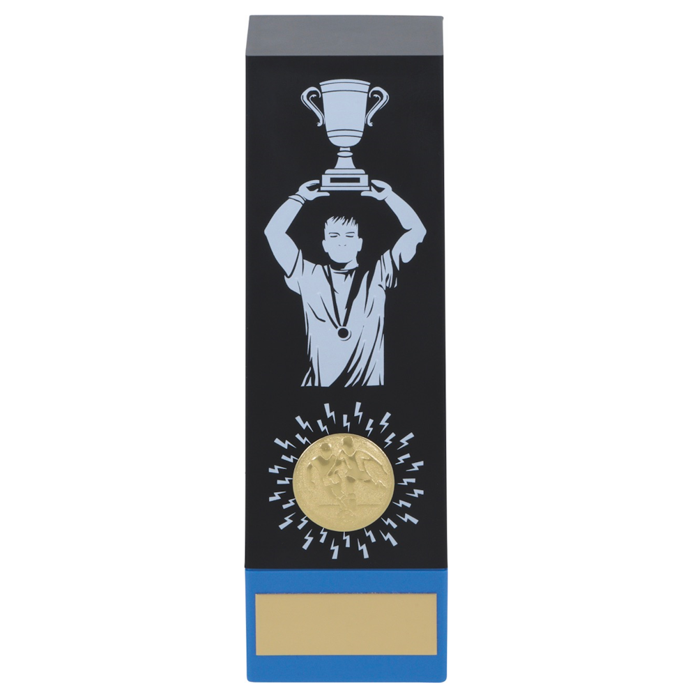 Nova Tower Block Football Trophy | Prime Trophies