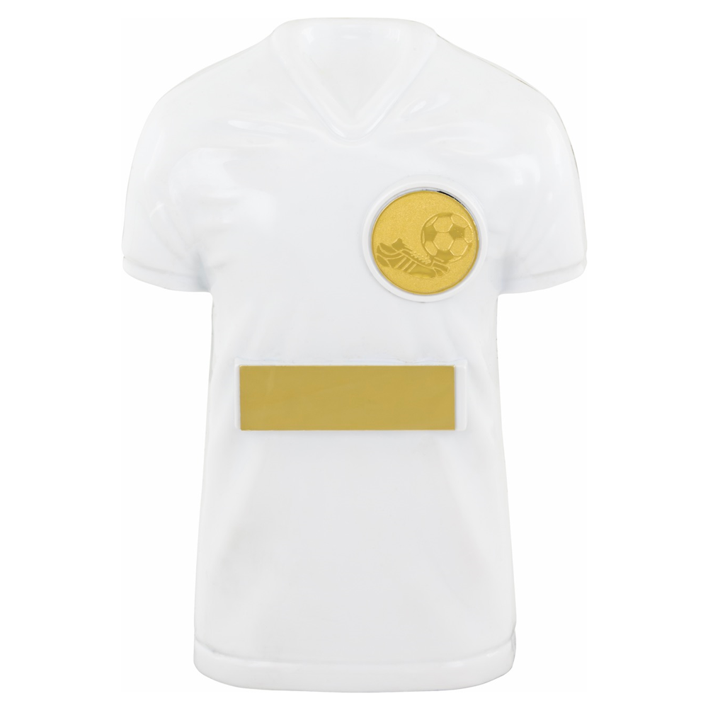 White Nova Football Kit Trophy | Prime Trophies